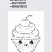 40 Cupcake Coloring Pages Food Coloring Pages Sweets Coloring Desserts ...