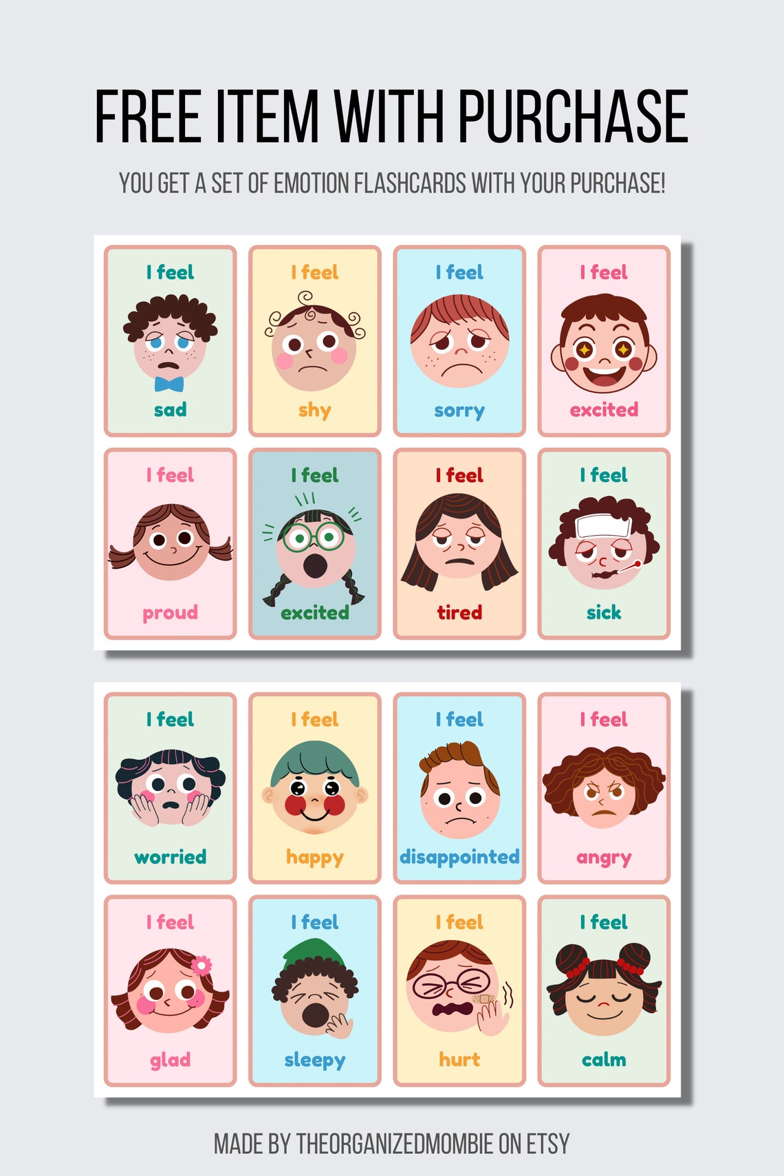 Mood Tracker Printable Emotions Tracker Feelings Chart Depression ...