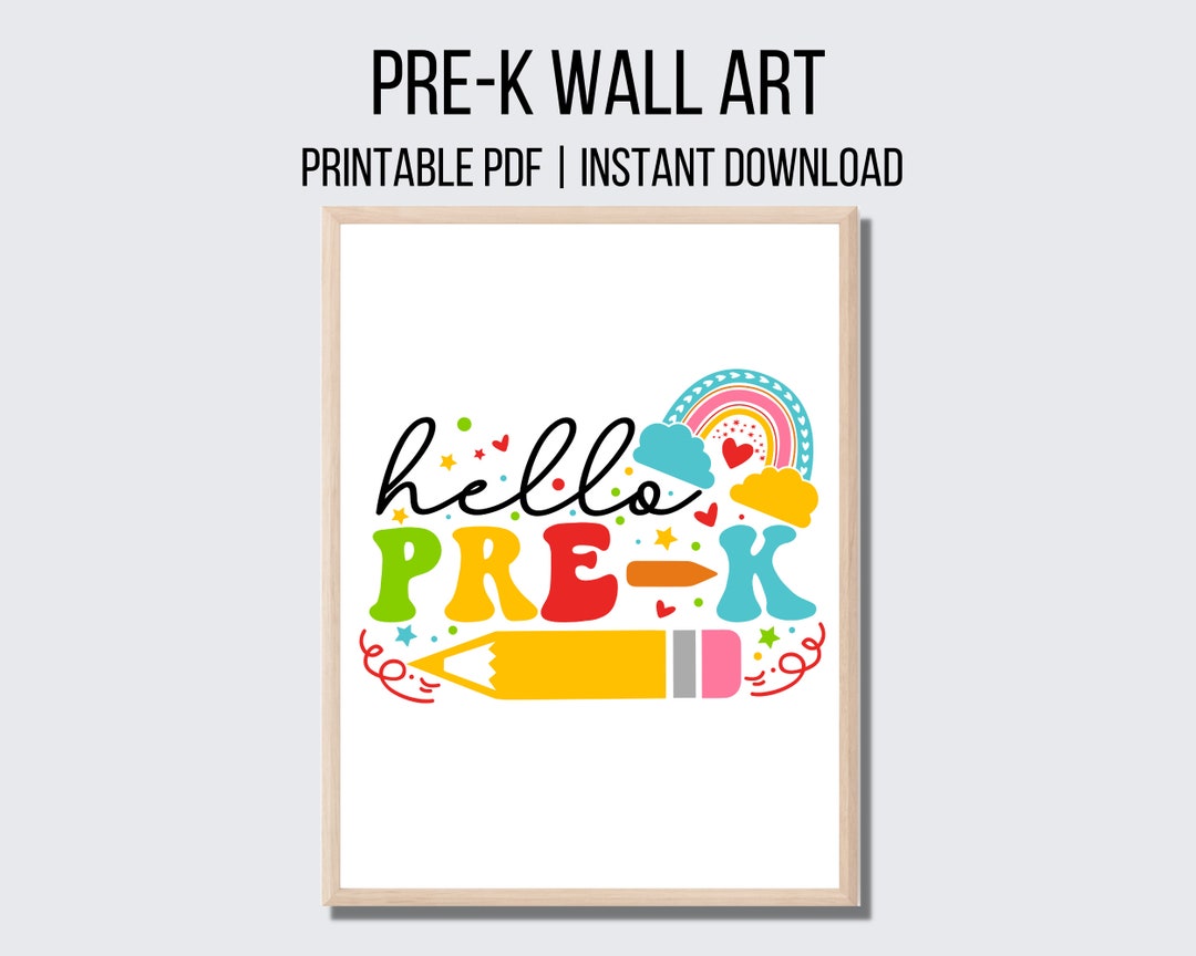 Prek Teacher Welcome Sign Back to School Teacher Grade Sign Teacher ...
