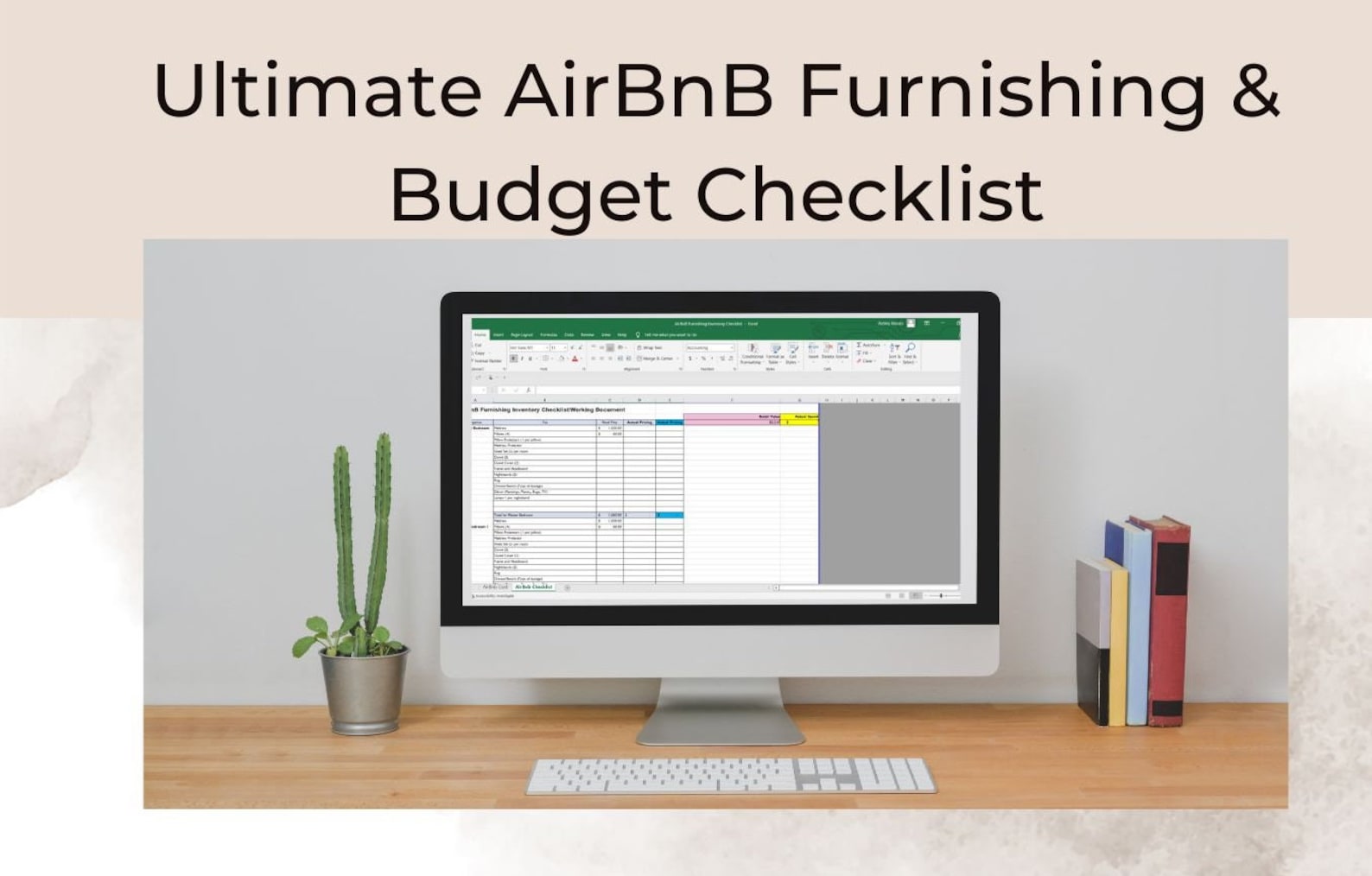 Ultimate Airbnb Inventory/supply List, Fully Customizable Airbnb ...