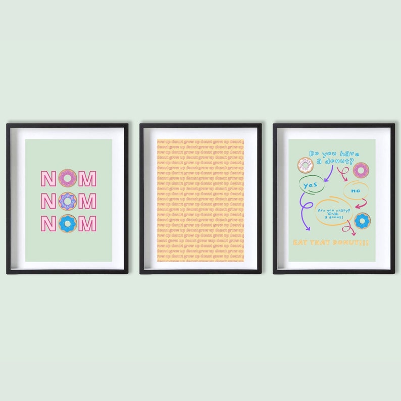 Donut Theme Party Bundle Printable, Instant Download, Donut Bday Sign ...