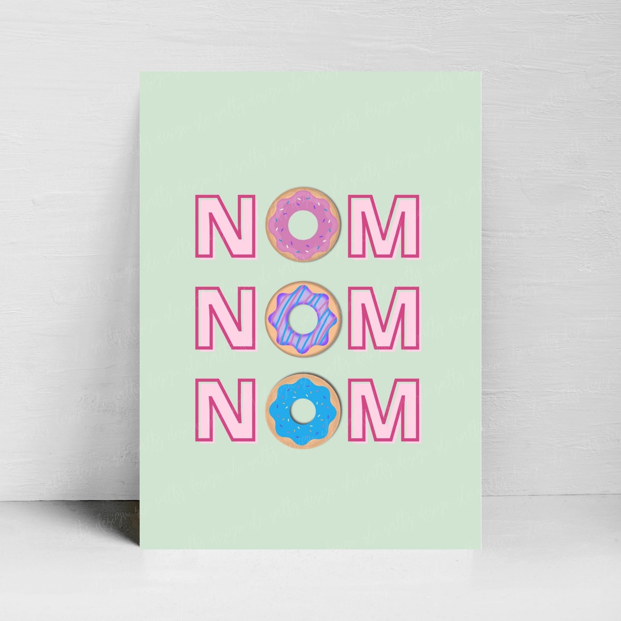 Donut Theme Party PRINTABLE, DIGITAL DOWNLOAD, Birthday Party Prints ...