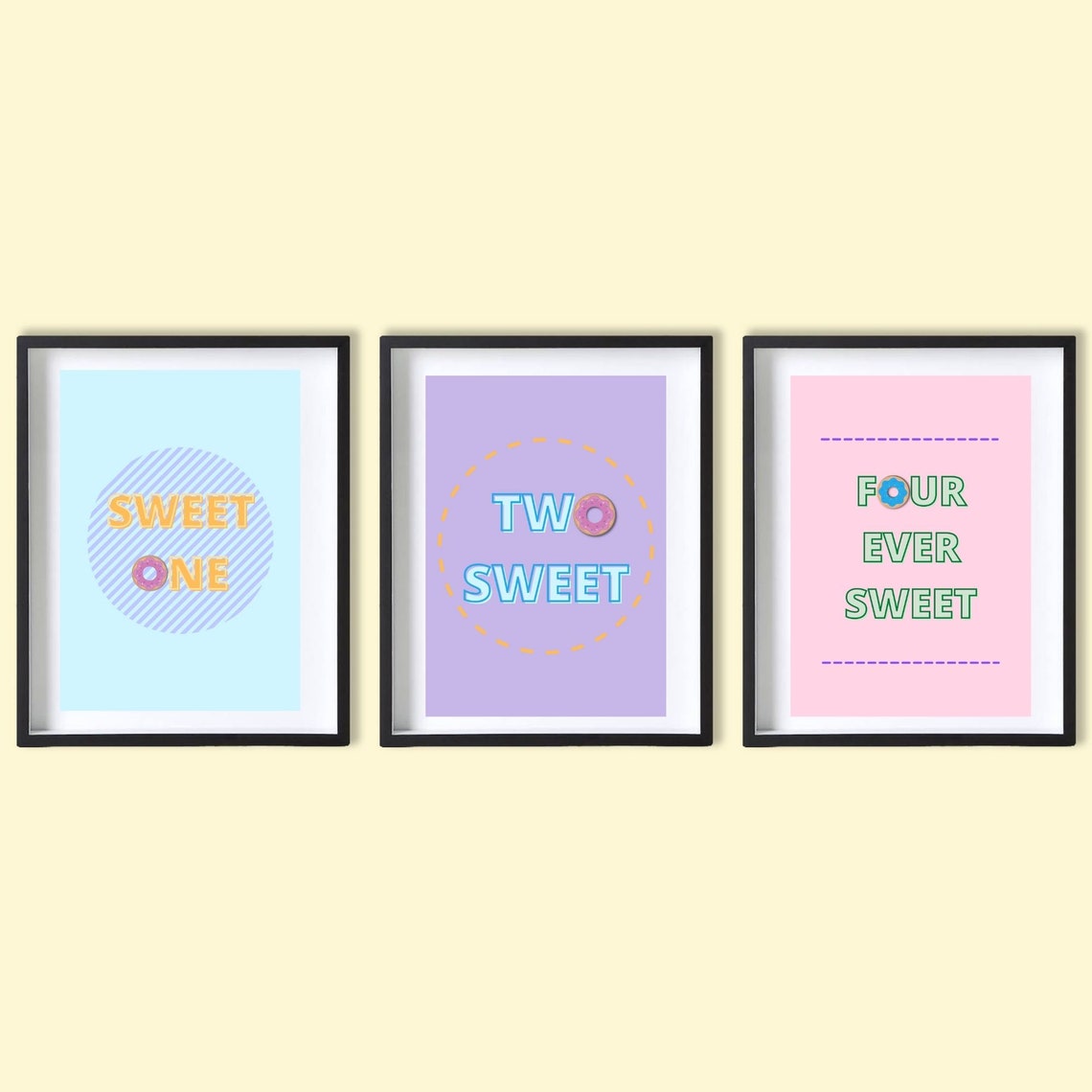 Donut Theme Party Bundle Printable, Instant Download, Donut Bday Sign ...