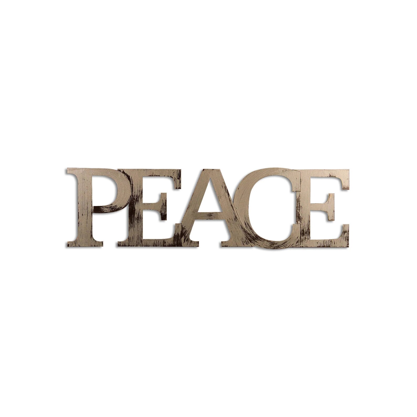 Peace Word Sign | Hand Painted Word Art - Etsy
