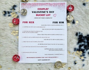 Romantic Bucket List | Etsy