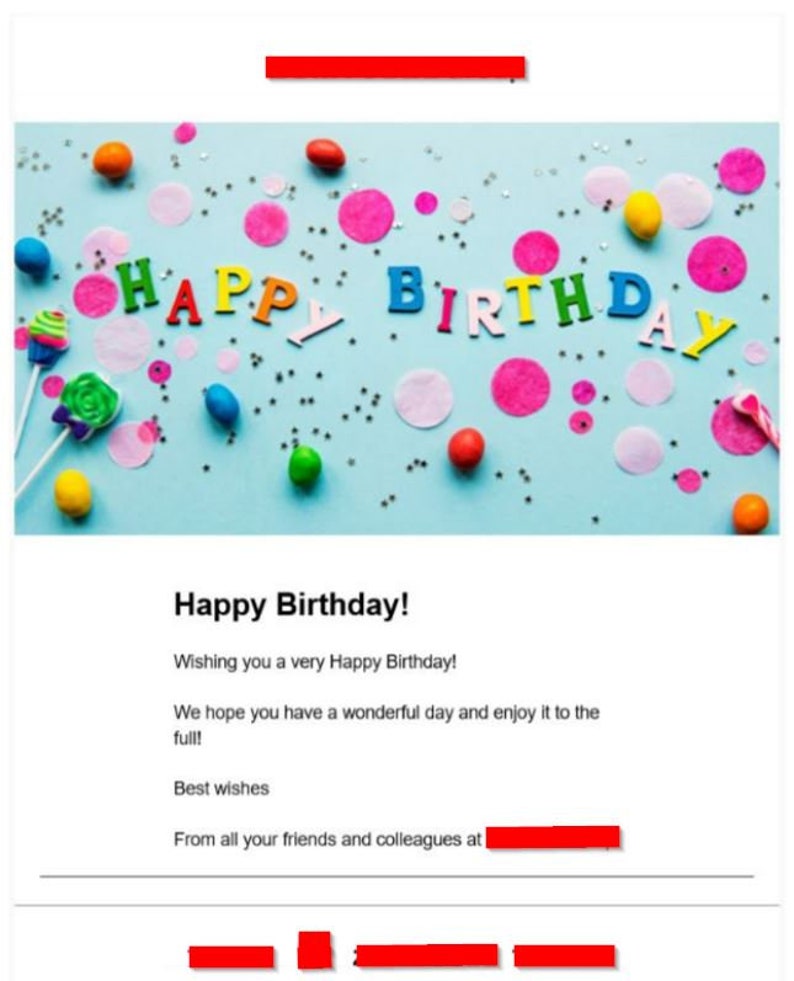 Power Automate, Digital Birthday Card, Work Anniversary, Employee ...