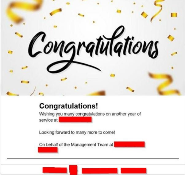 Power Automate, Digital Birthday Card, Work Anniversary, Employee ...
