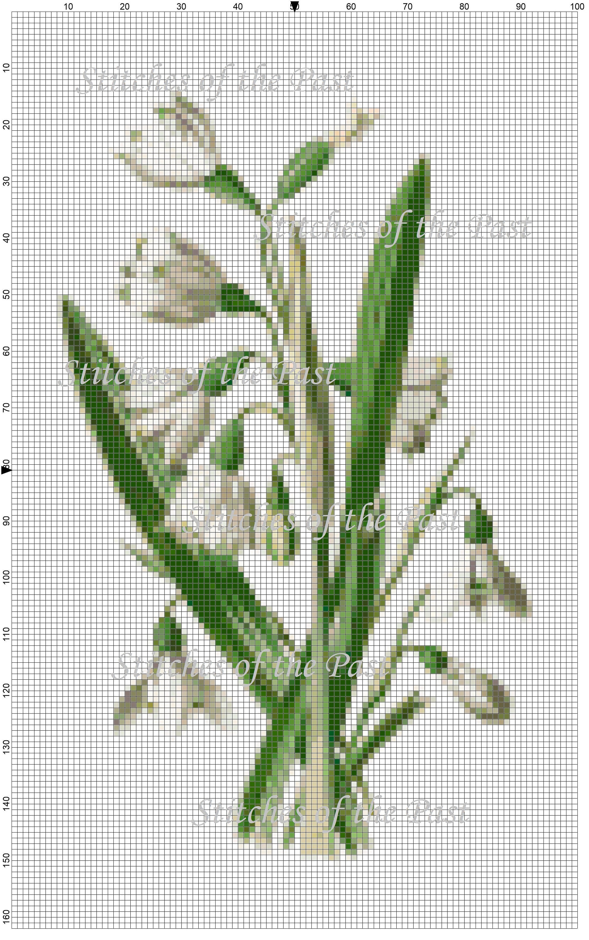 Snowdrops Cross Stitch Pattern - Etsy