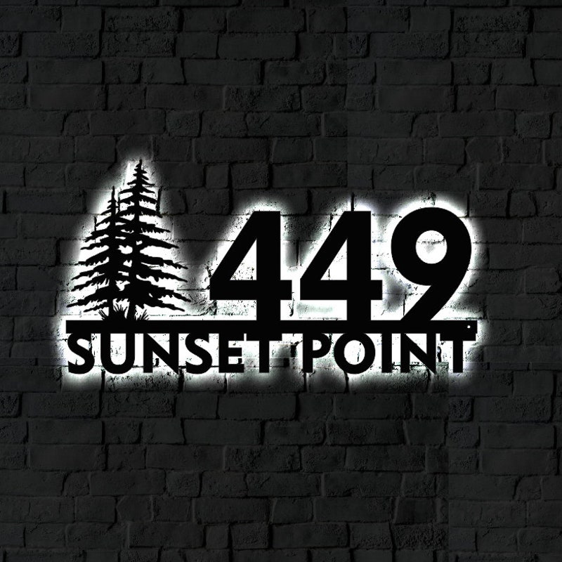 Light up House Art - Etsy