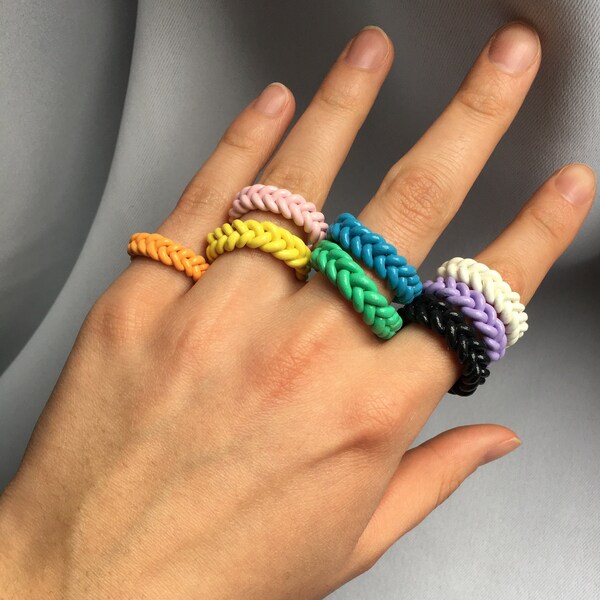 Polymer Clay Ring - Etsy