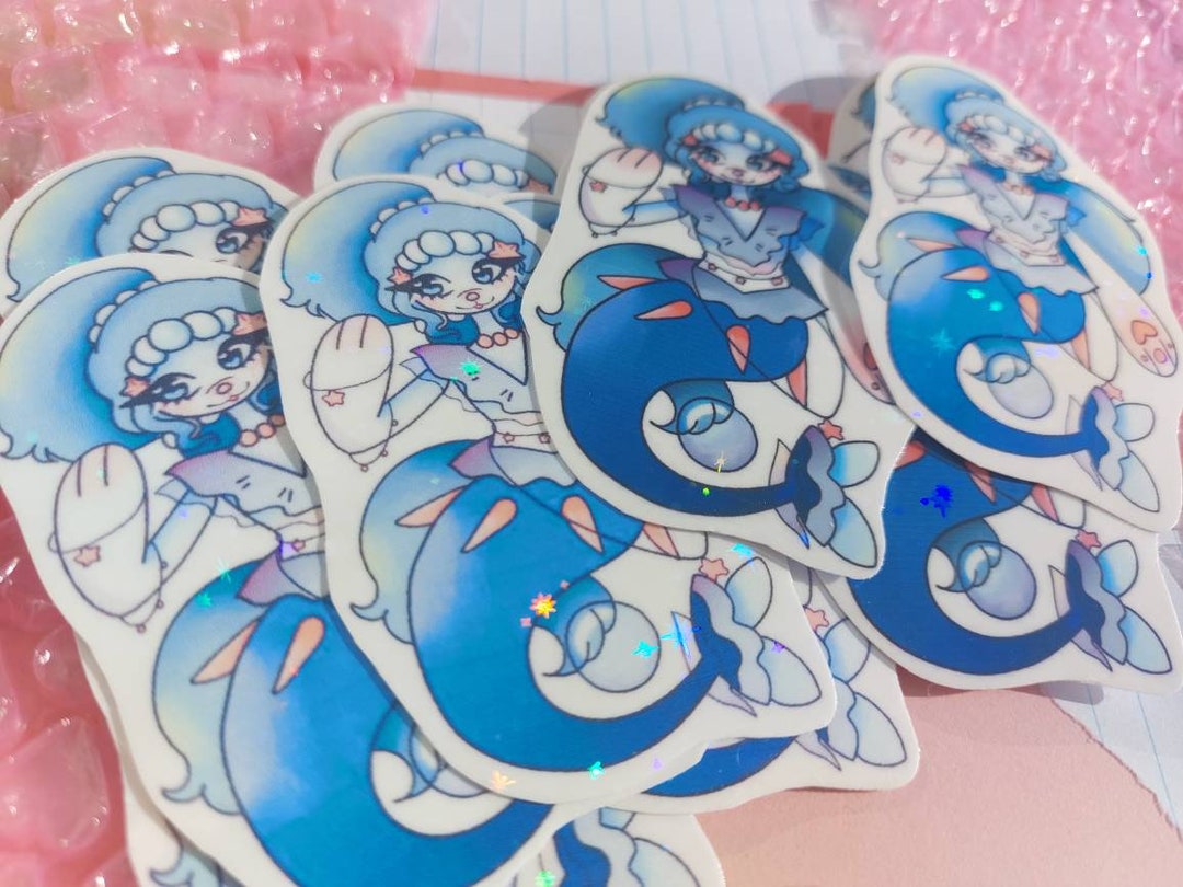 Fairy Pokemon 2022 Sticker Set Primarina Cute Kawaii Adorable Pokemon ...