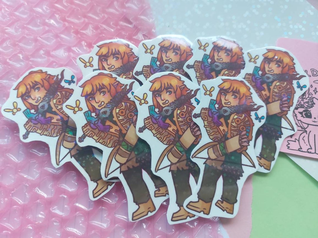 The Legend of Zelda Sticker Link Loz Breath of the Wild Tears of the ...