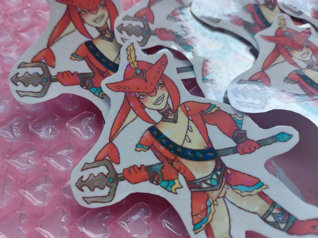 The Legend of Zelda Sticker Sidon Loz Breath of the Wild Tears of the ...