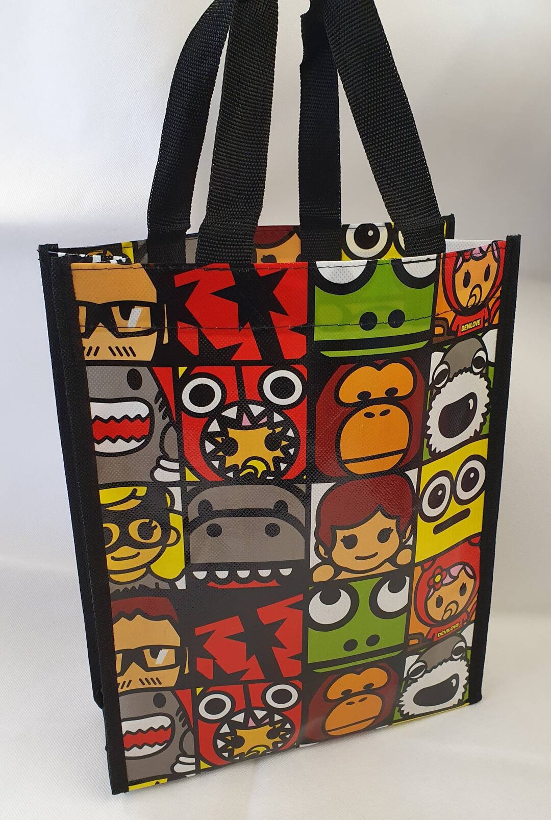 Cartoon Animated Eco Friendly Foldable Bag Reusable Made From Recycled ...