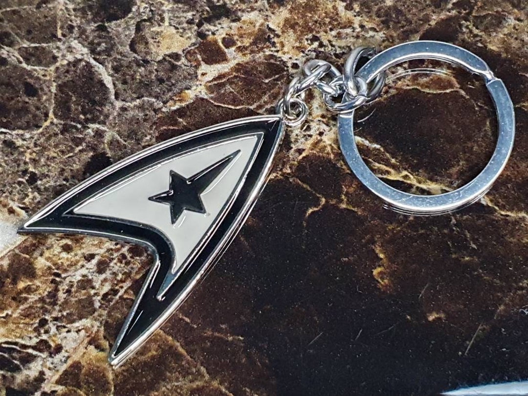 Star Trek Command Discovery Captain Kirk Logo Keyring Gift Idea - Etsy