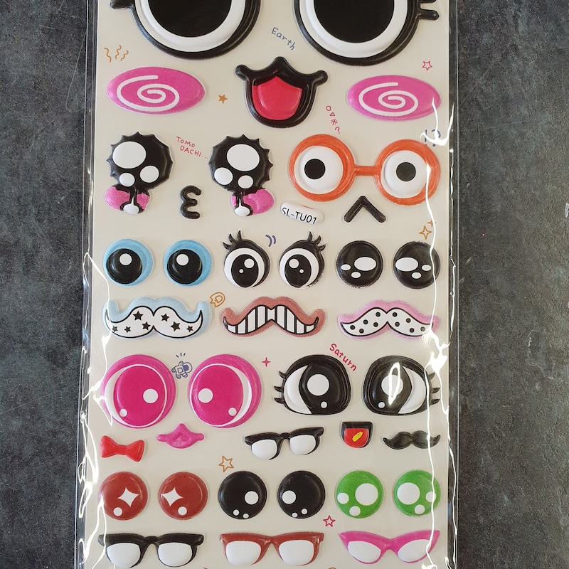 Eyes Sticker - Etsy