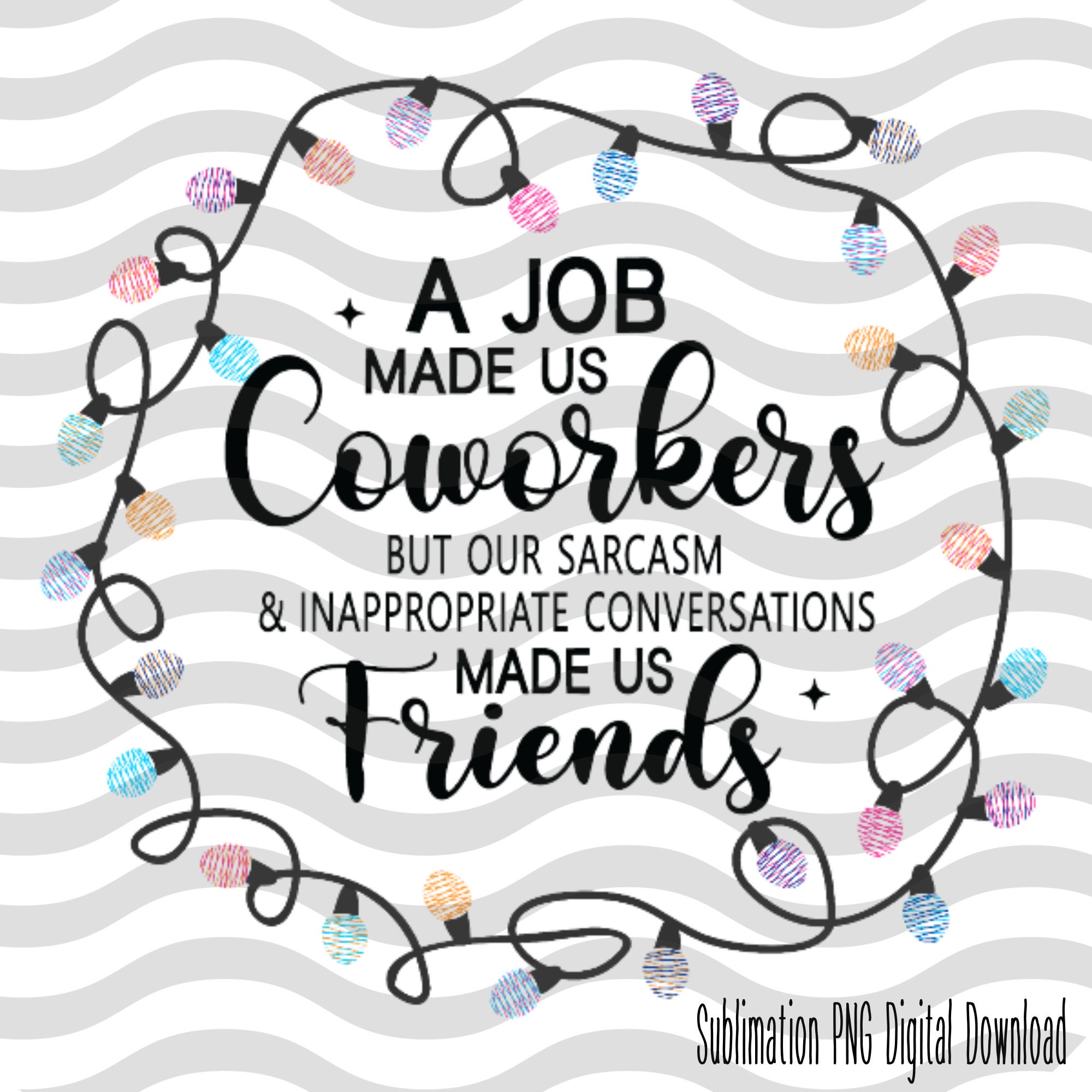 A Job Made Us Co-workers, Friends Gift, Gifts for Coworker, Coworker ...