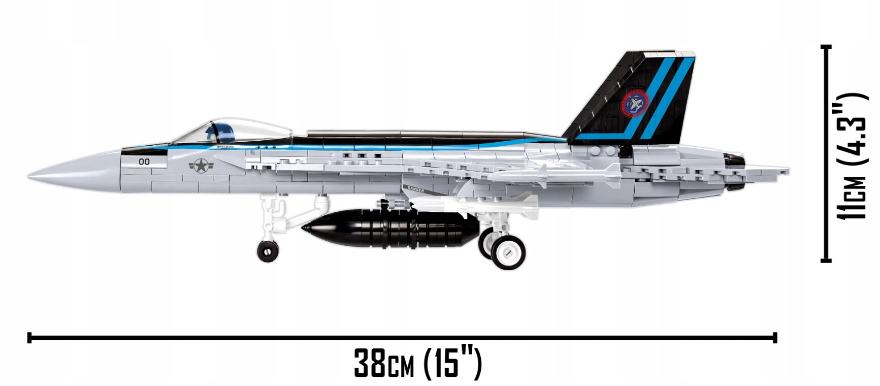 Top Gun Maverick F/A-18E Super Hornet™ Bricks Model - Etsy