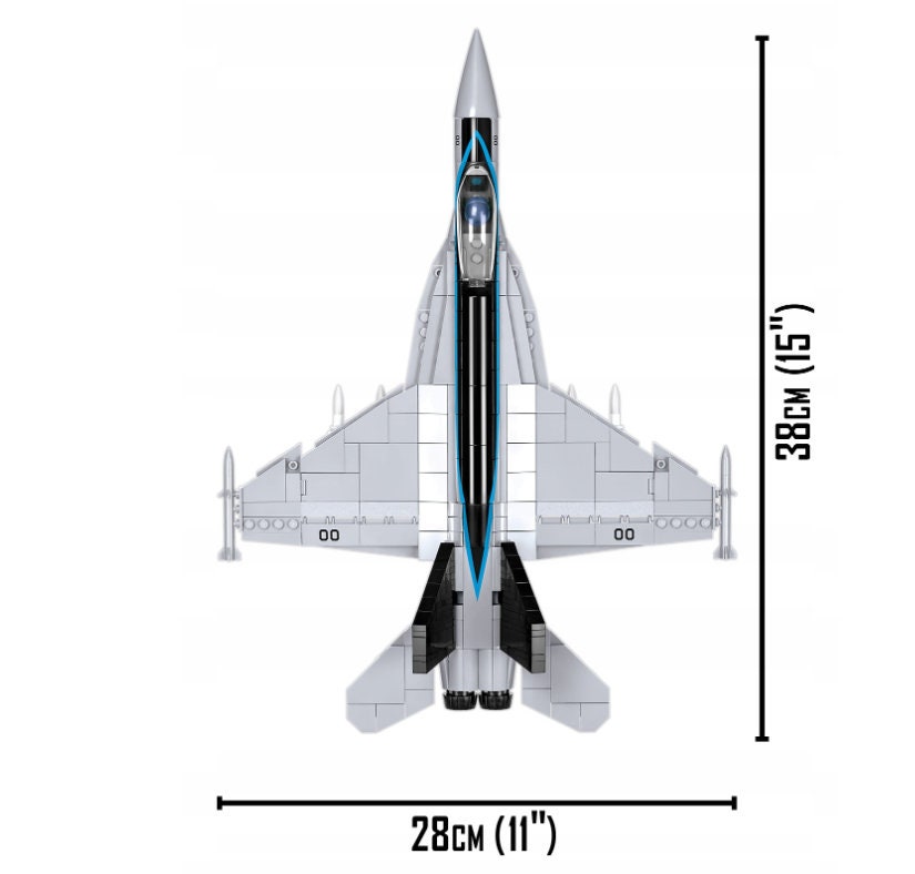 Top Gun Maverick F/A-18E Super Hornet™ Bricks Model - Etsy