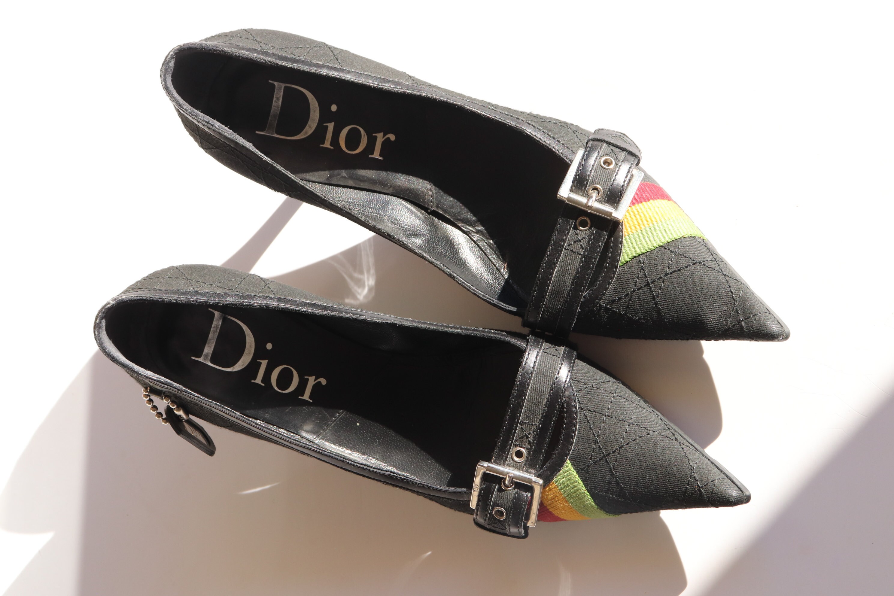 2004S/S DIOR John Galliano Black Rasta Pointy Toe 36.5 - Etsy