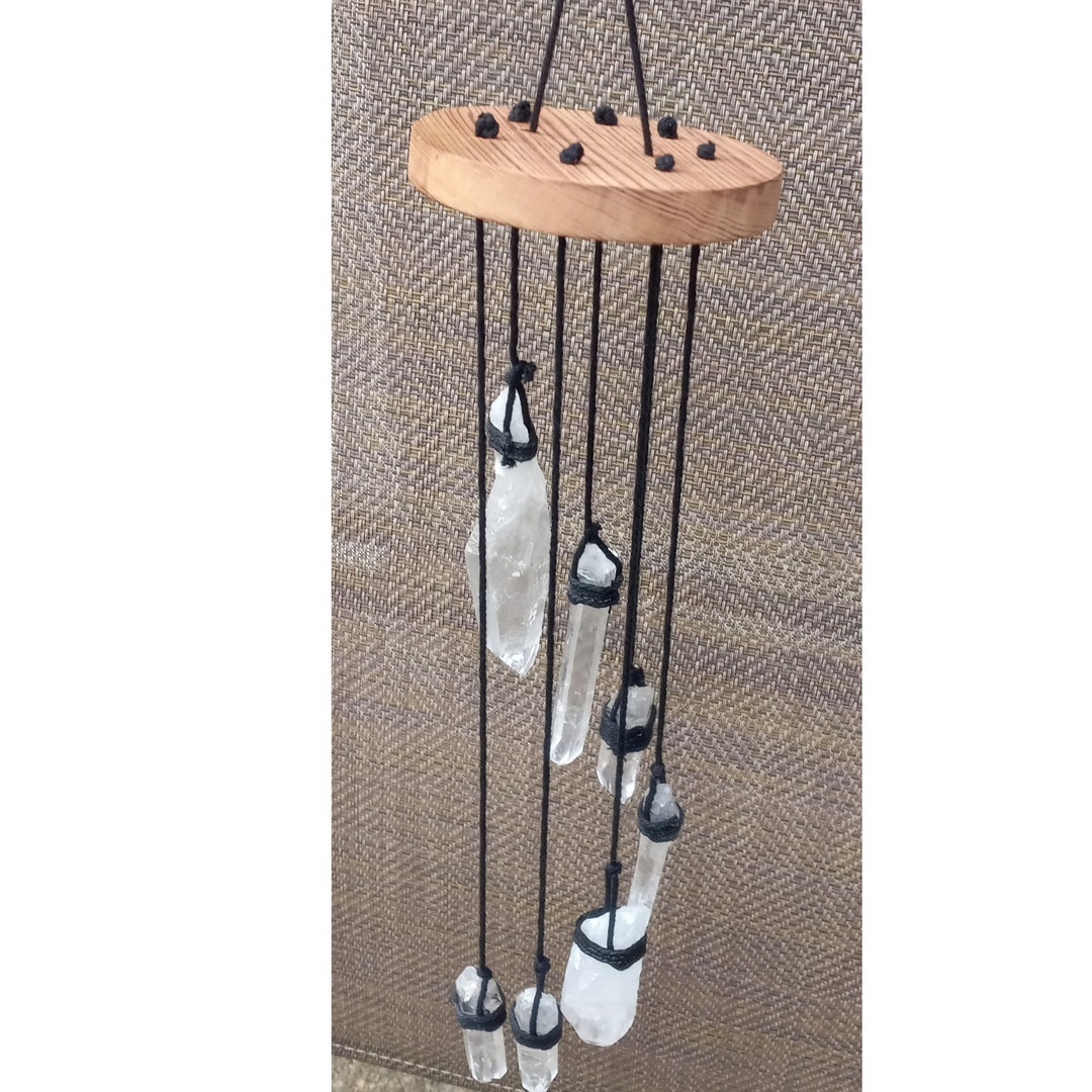 Quartz Crystal Stone Chime - Etsy