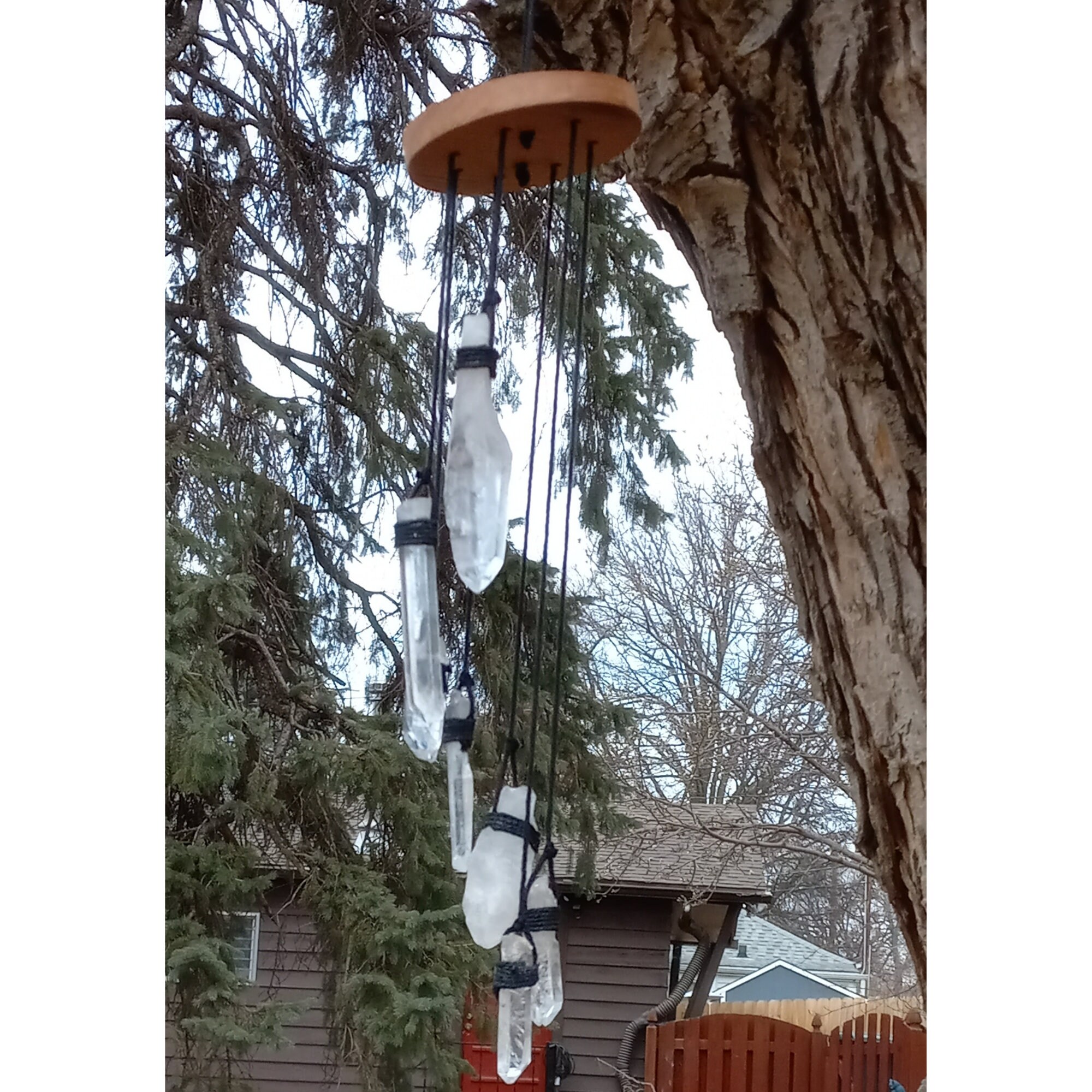 Quartz Crystal Stone Chime - Etsy