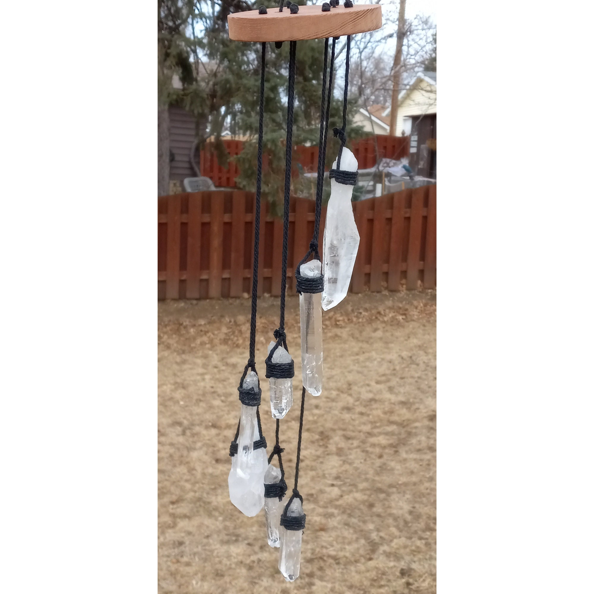 Quartz Crystal Stone Chime - Etsy