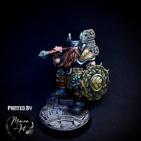 Toys & Games Tabletop Miniature Warhammer DnD 32 mm lmar Hakka ...