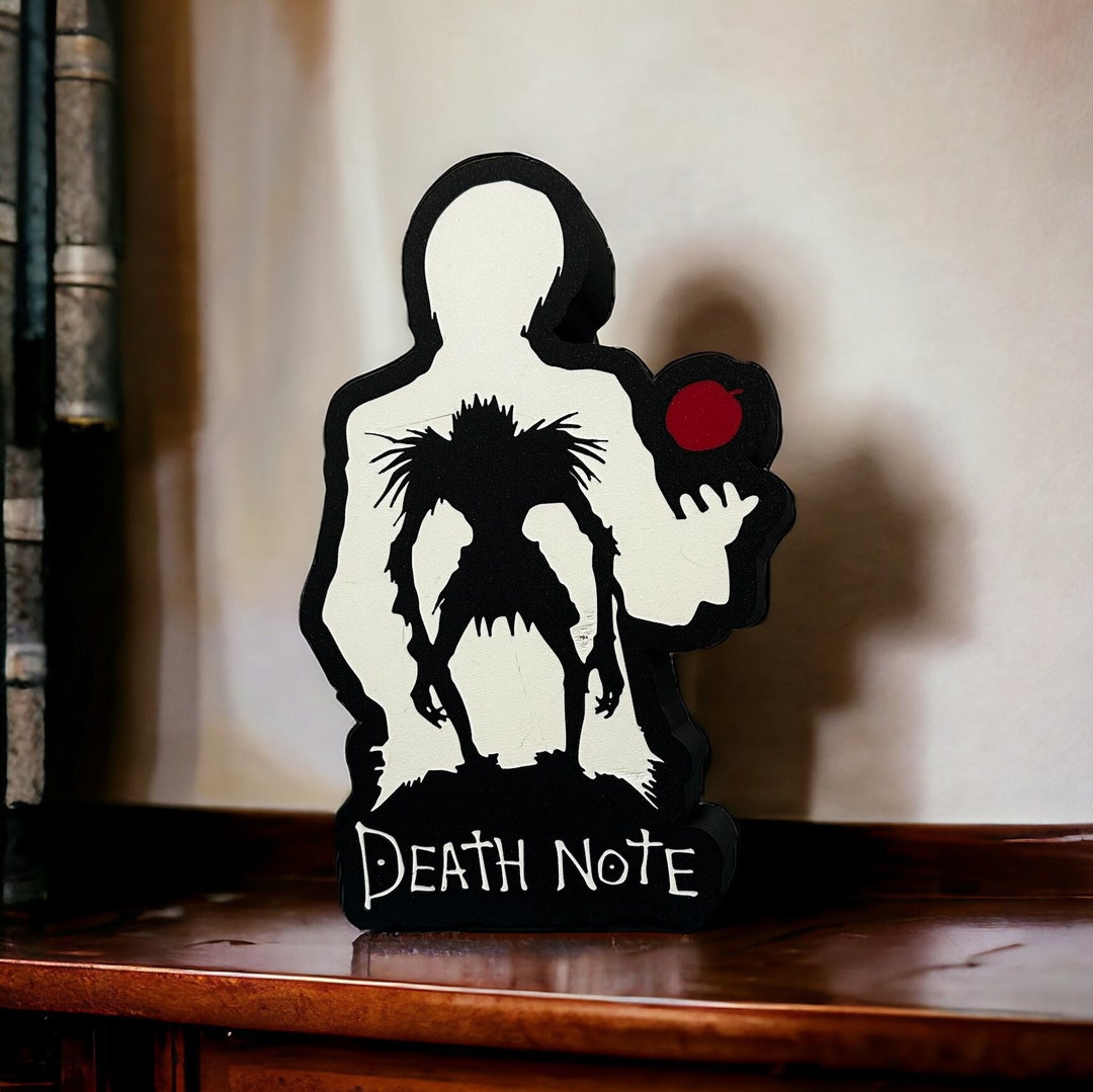 Death Note Inspired 3D Printed LED Lamp Anime Fanatic's Unique Decor ...
