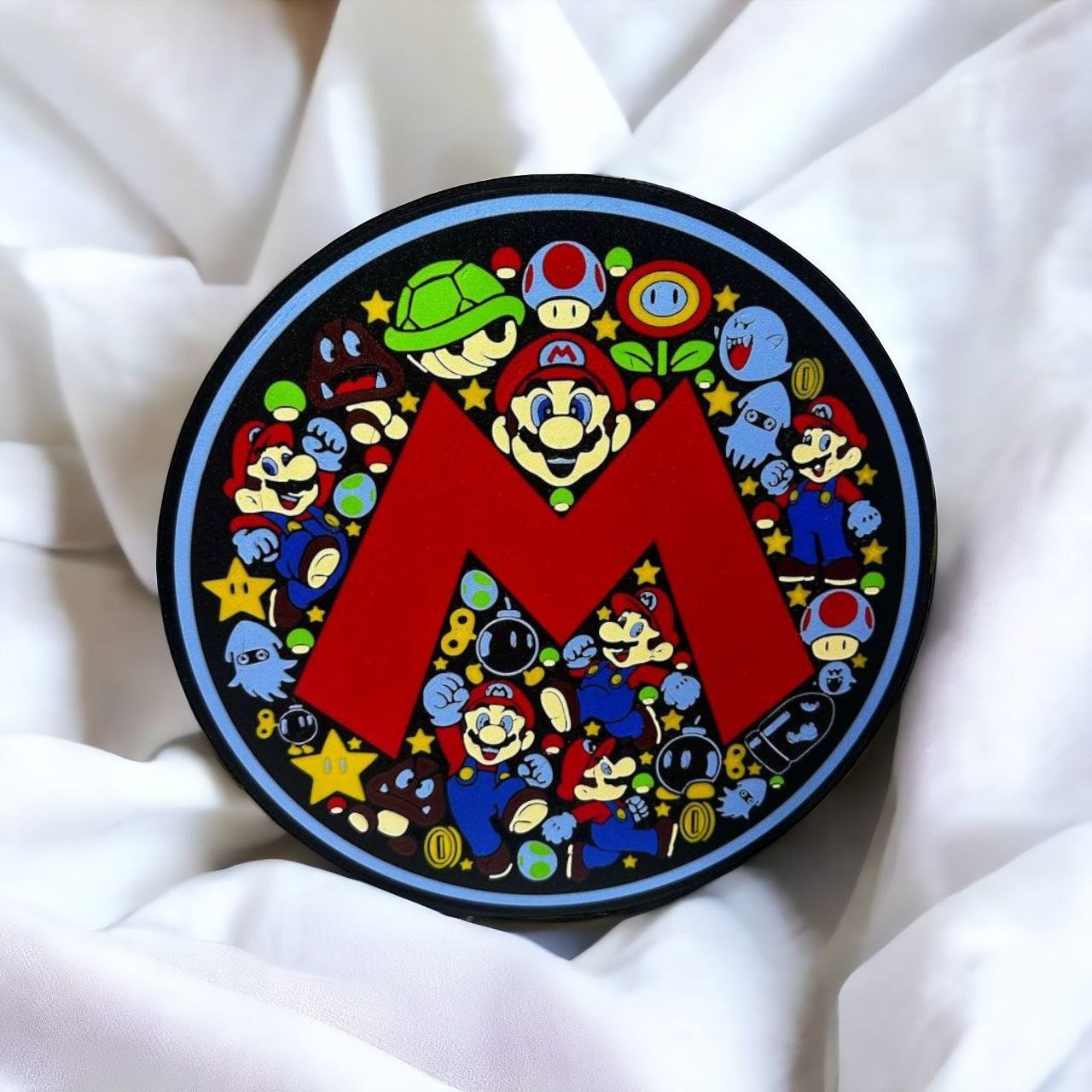 Super Mario Themed 3D Printed Lamp Light Box Unique Nintendo Decor for ...