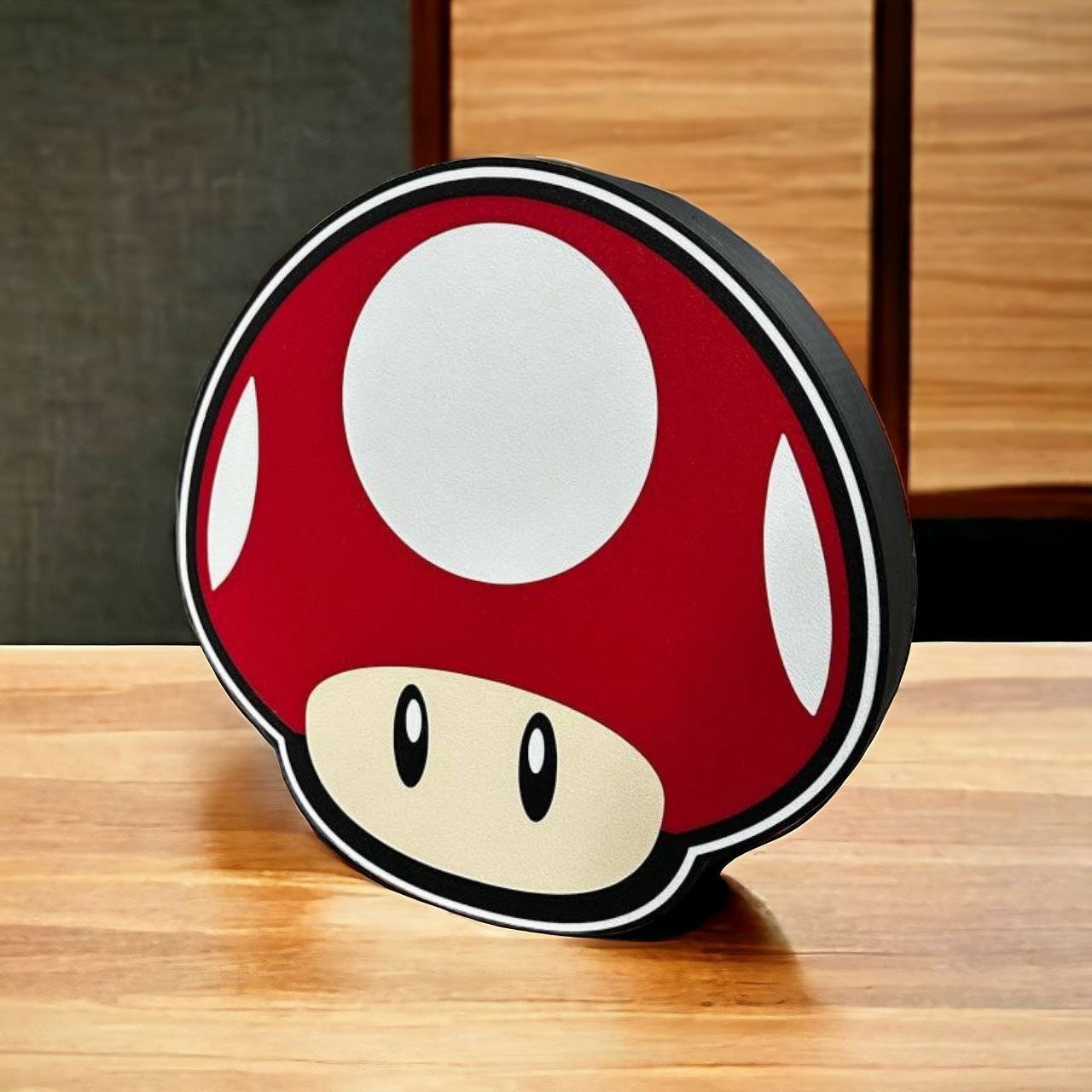 MARIO MUSHROOM FANMADE Super Mario 3D Printed Mushroom Led Lamp Unique ...