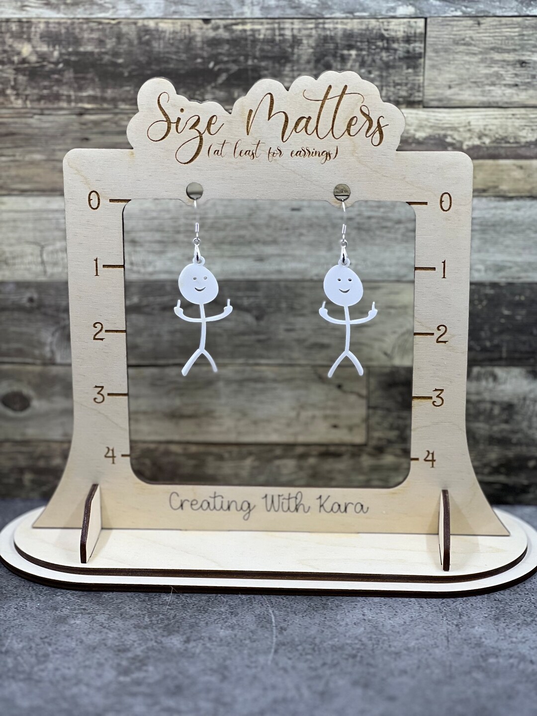 Inappropriate Middle Finger Earring F You, F Off, Fafo, Bachelorette ...