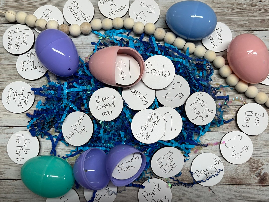 Easter Bunny Tokens, Token From Bunny, Easter Gifts, Tokens for Easter ...