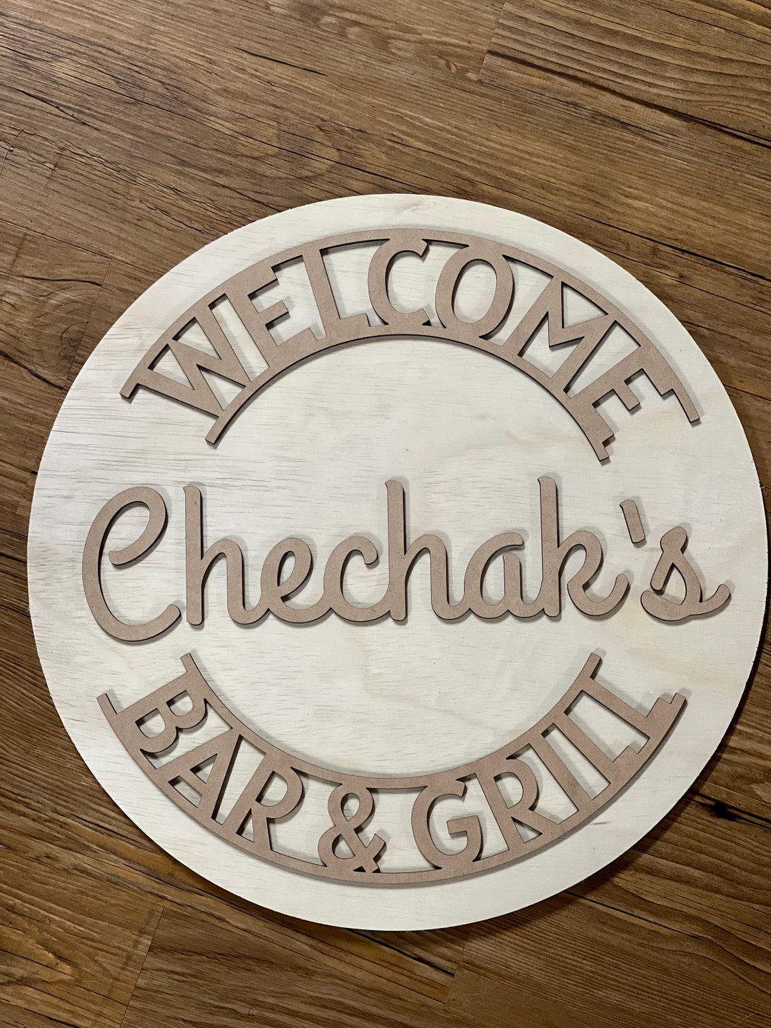 DIY Warm Winter Welcome Sign, DIY Sign Kit, Blank Sign Kit, Craft Night ...