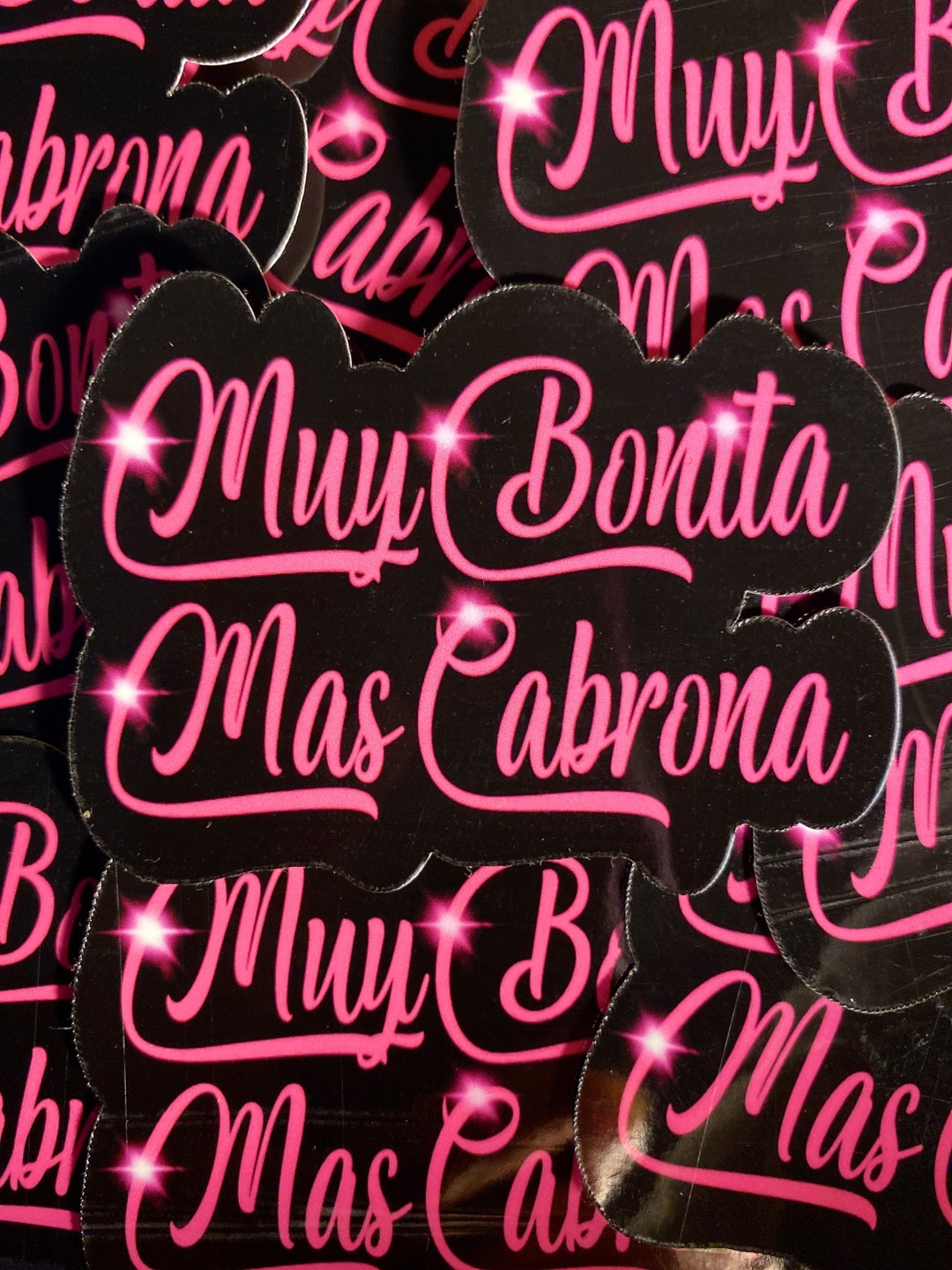 Muy BONITA Mas CABRONA Sticker by Teemari - Etsy