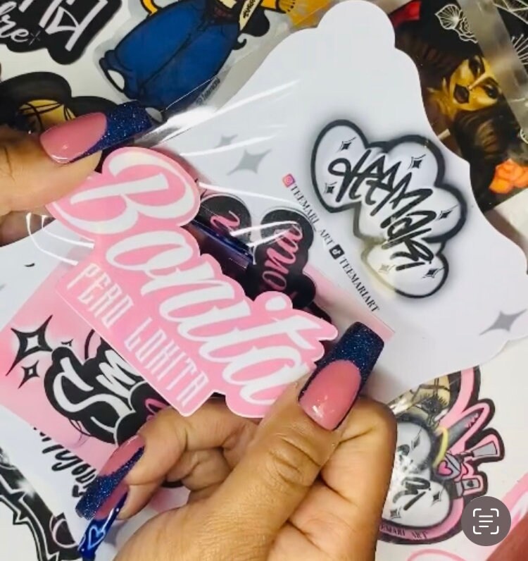 Pink Payasa Sticker Pack - Etsy