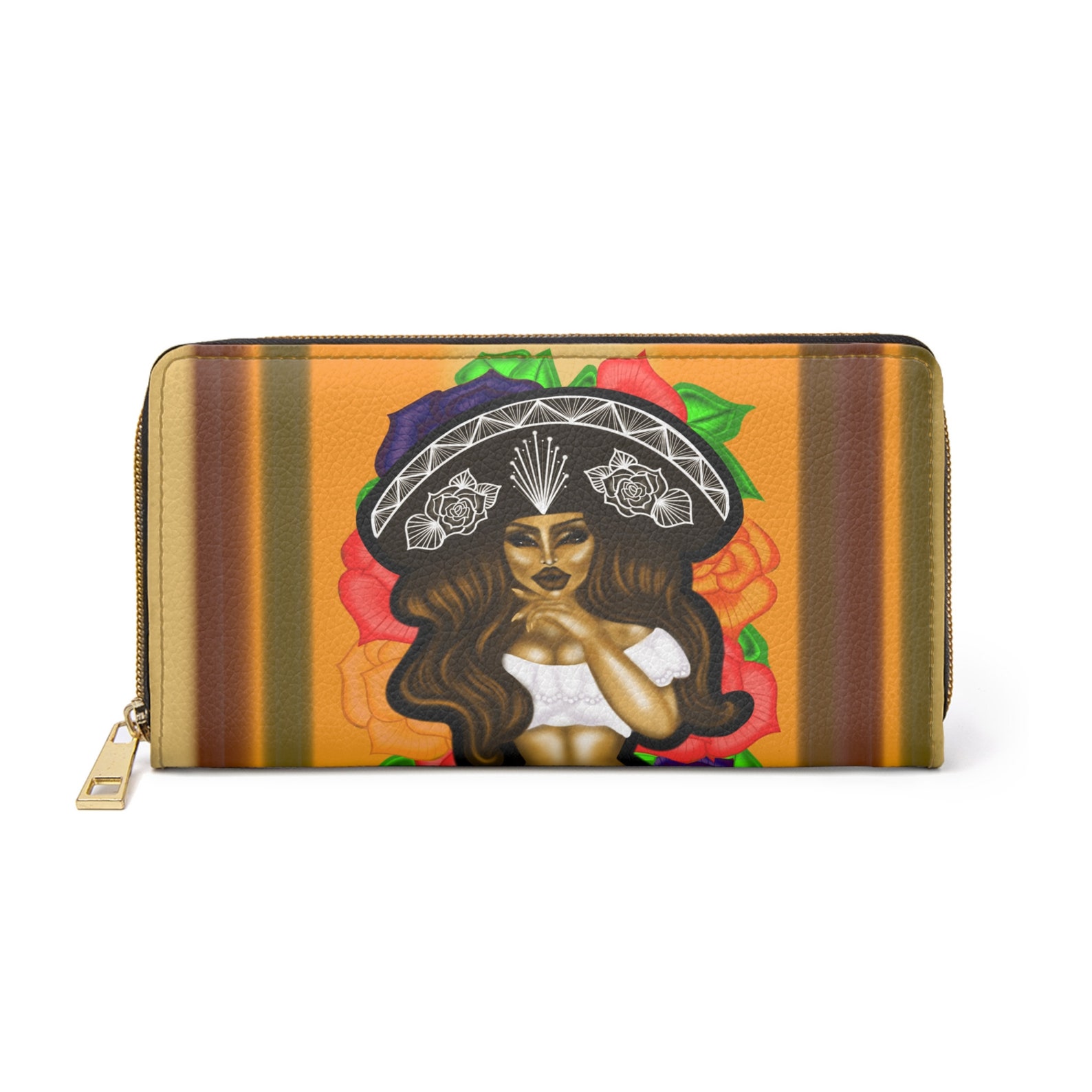 Charra Mexican Zipper Wallet - Etsy