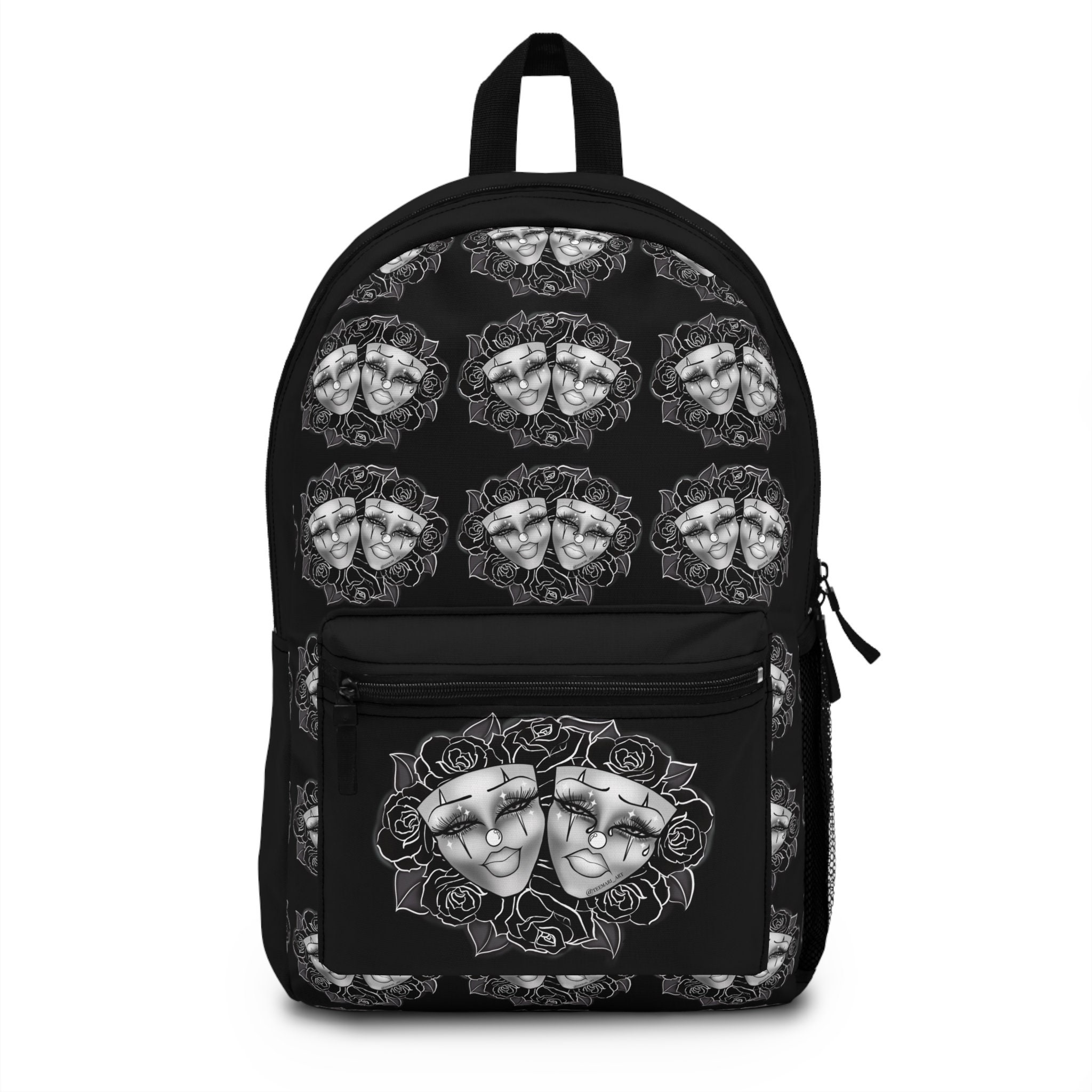 Smile Now Cry Later Masks Backpack - Etsy