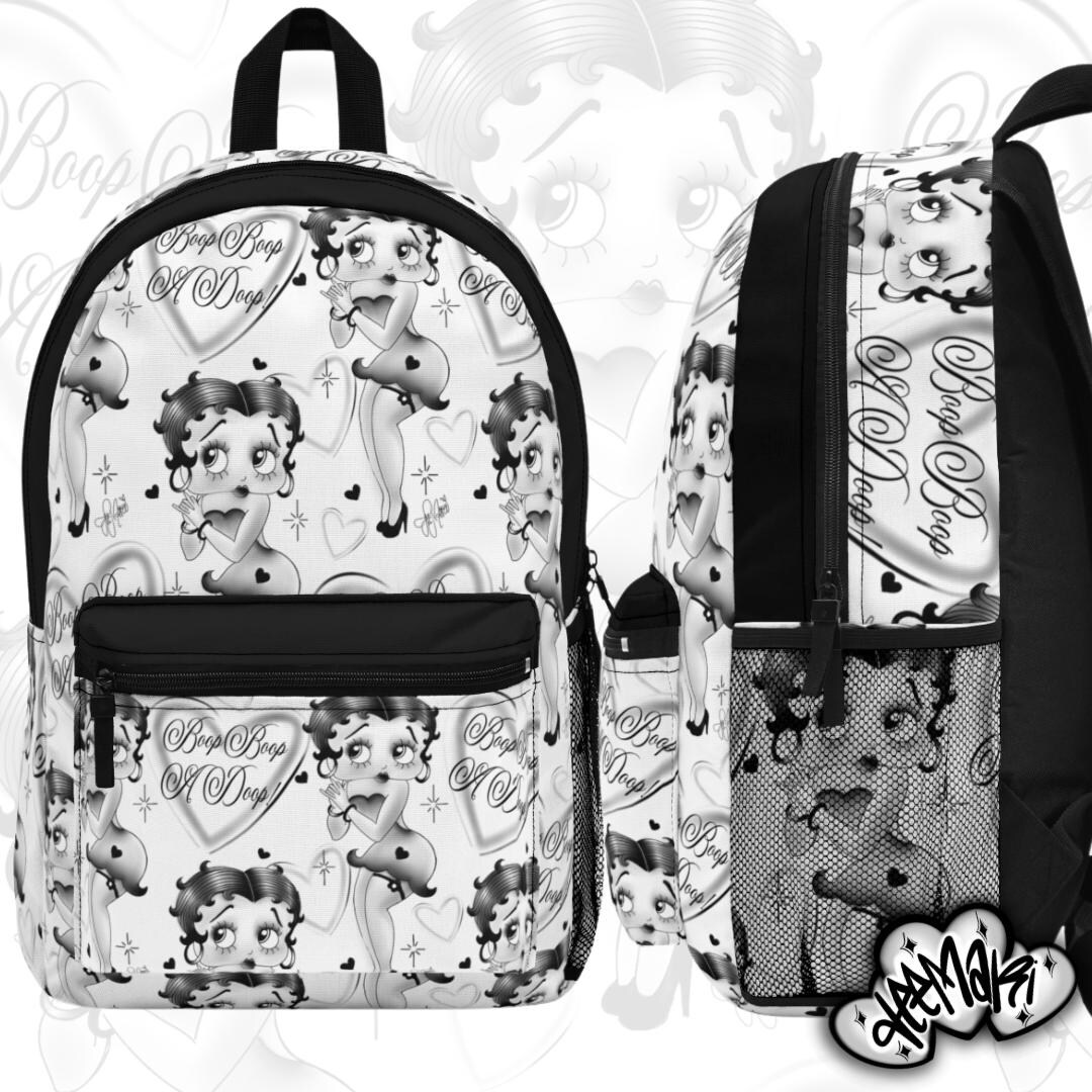 Betty Boop Love Backpack - Etsy