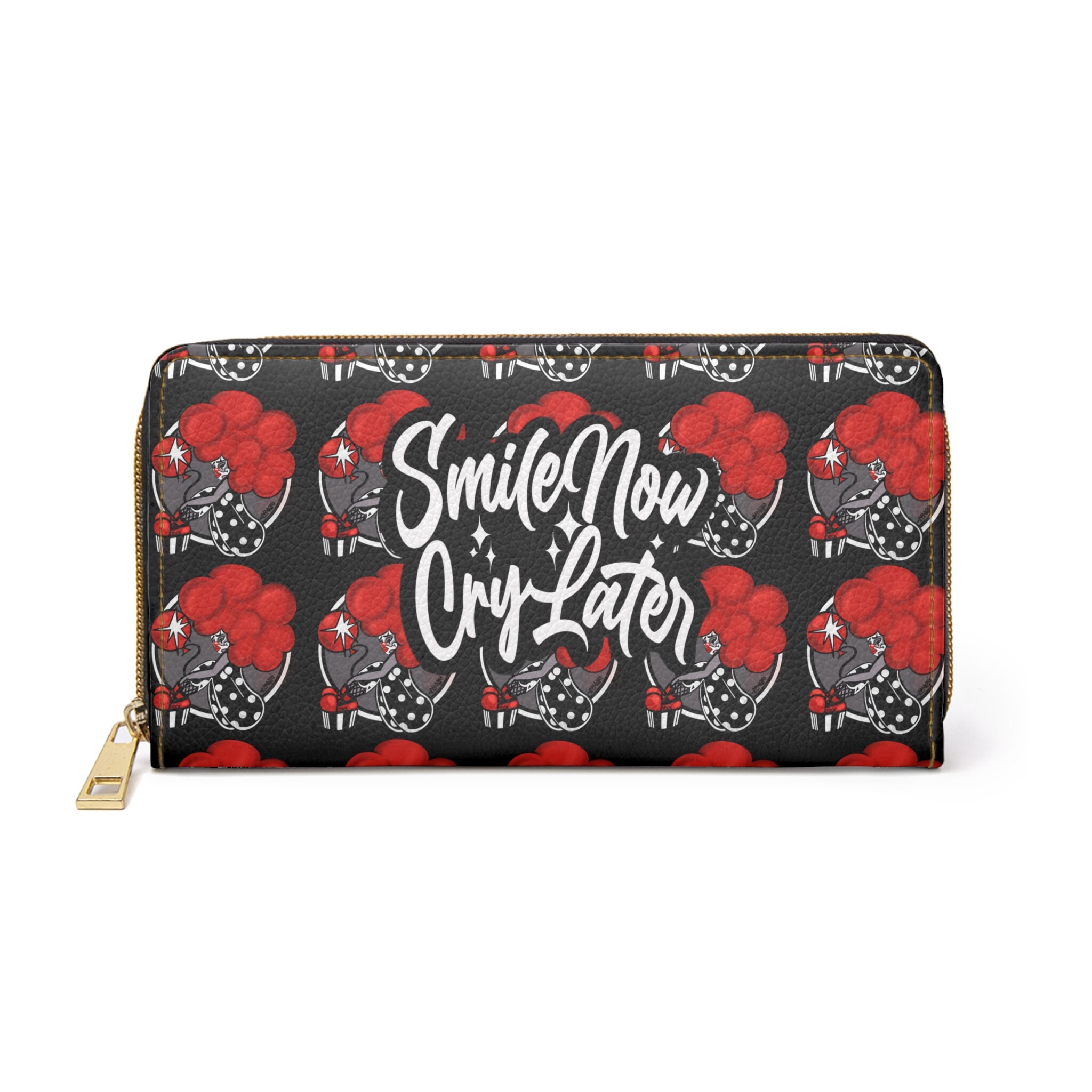 Smile Now Cry Later Payasa Zipper Wallet - Etsy