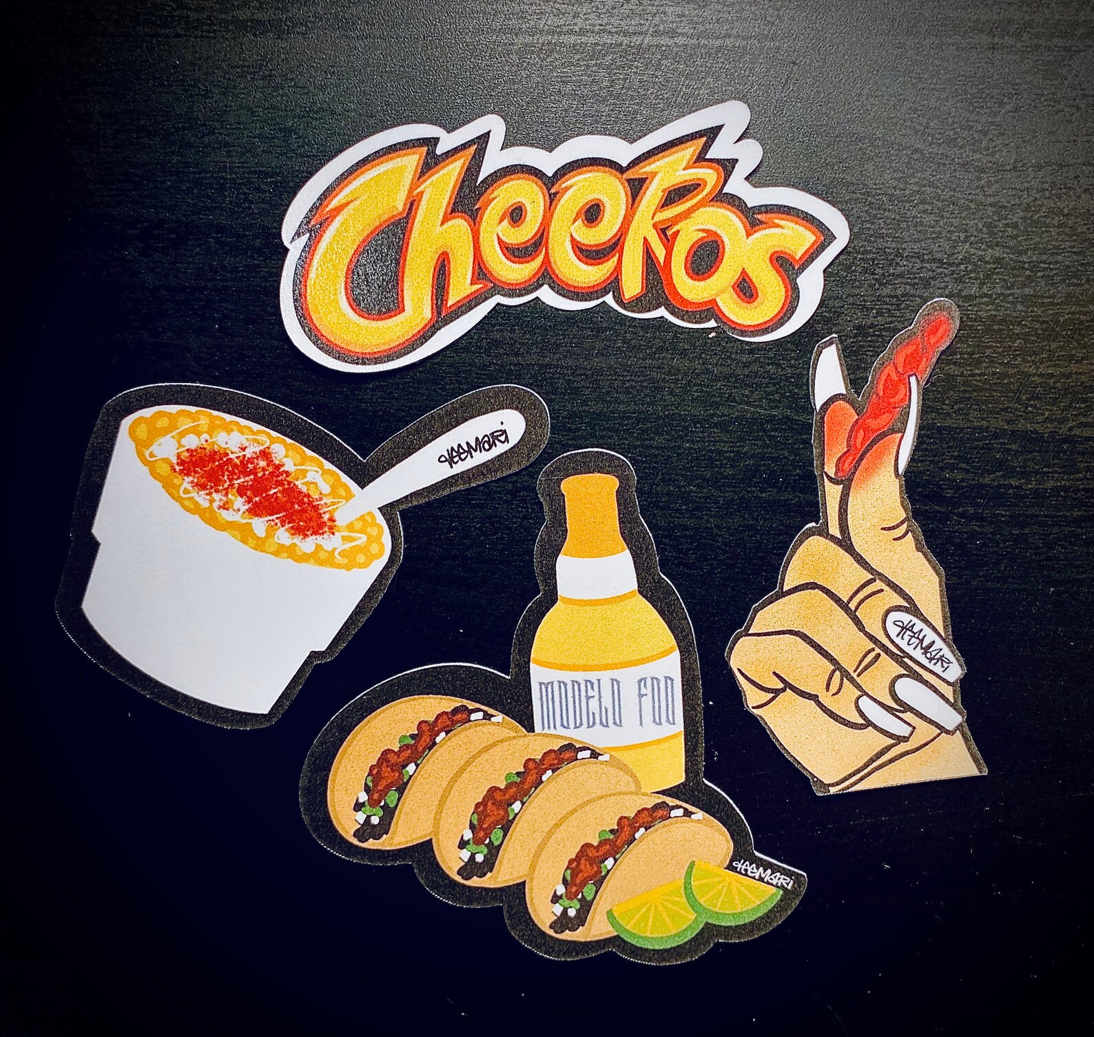 Mexican Antojitos Sticker Pack by Teemari - Etsy
