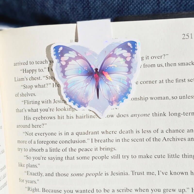 Butterfly Bookmark - Etsy