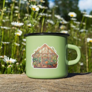 Greenhouse Sticker, Gardening Sticker, Botanical Stickers, Nature ...