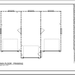 3 Car Garage-brick-slab Foundation - Etsy