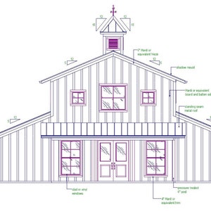 2 Story Barn Style Building/event Center - Etsy