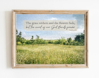 Landscape Scripture Art - Etsy