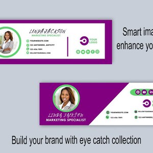Email Signature Template Bundle Email Marketing Email - Etsy