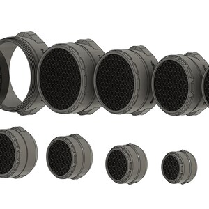 Universal 3d Printable Killflash, With Replaceable Mesh and Slot for a ...