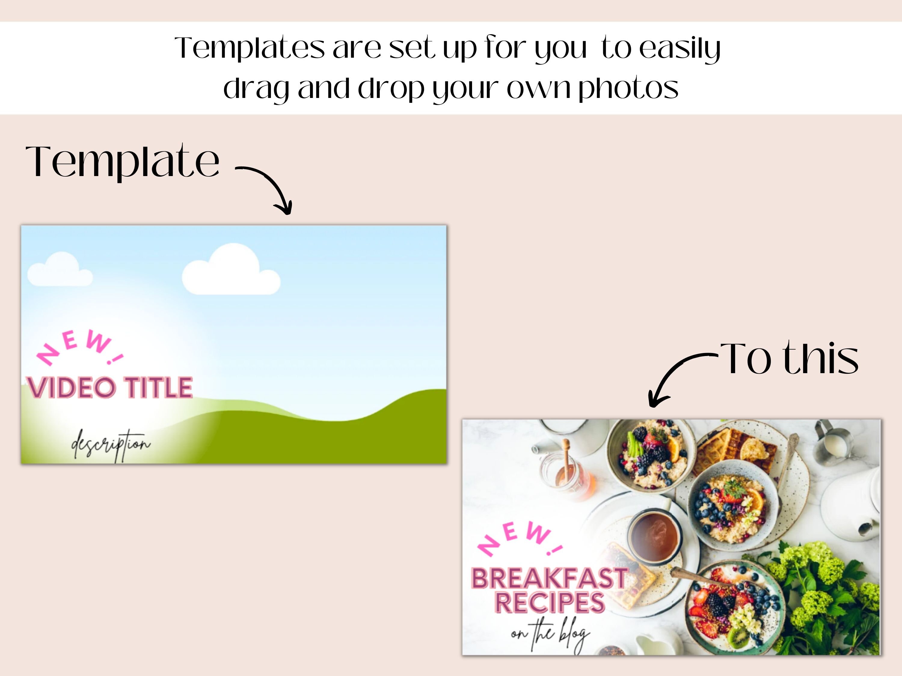 Influencer Media Kit Youtube Branding Kit Social Media Kit - Etsy