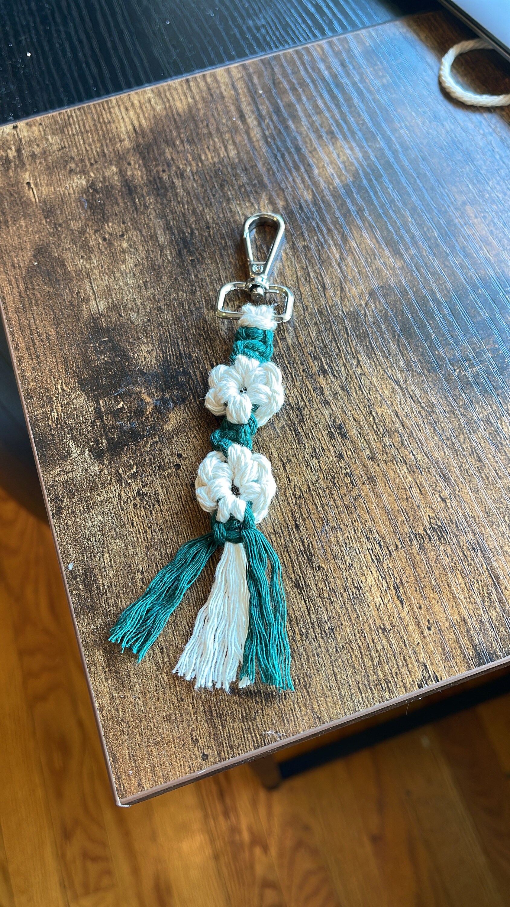 Flower Keychain - Etsy